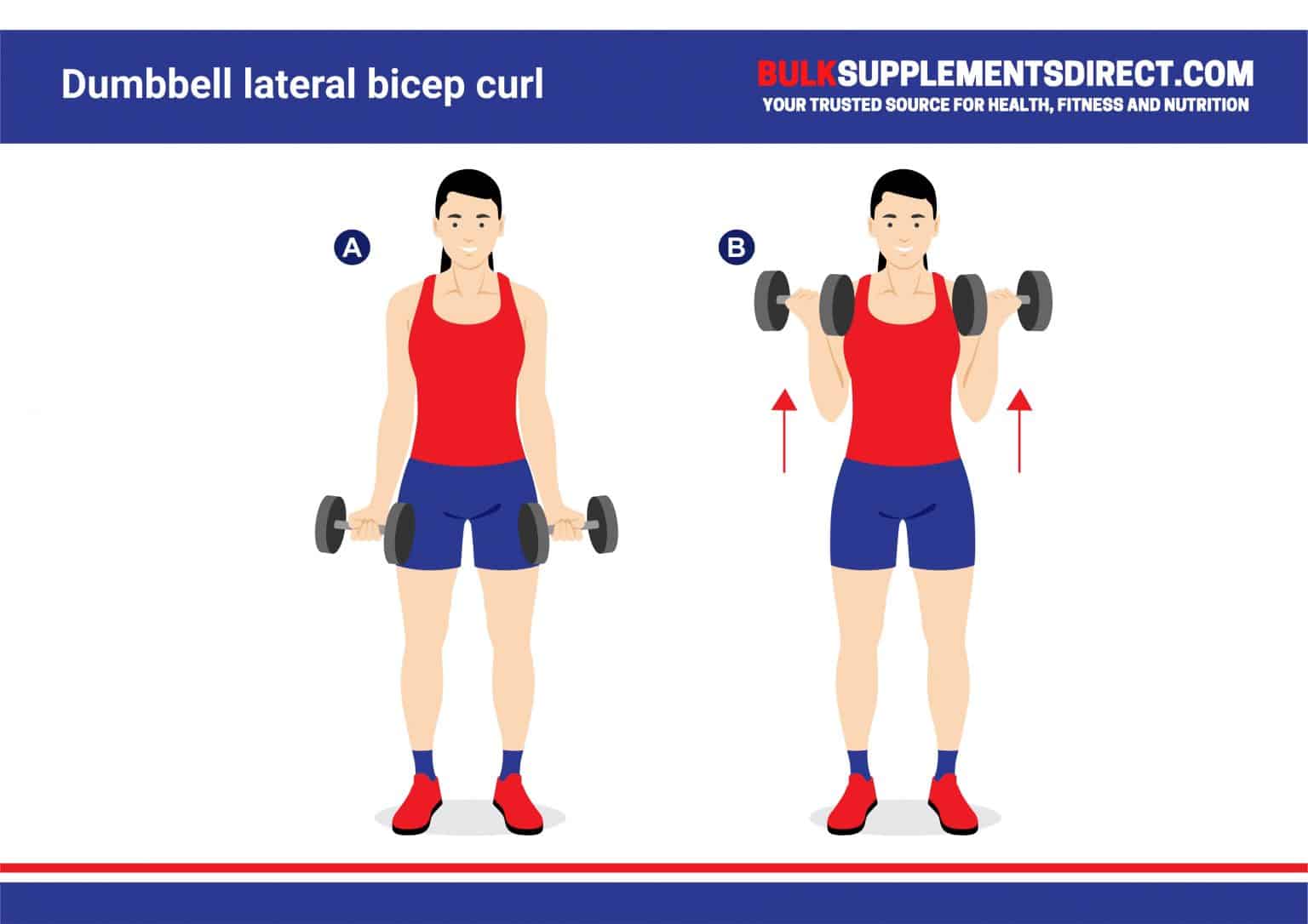 The Lateral Bicep Curl: The Complete How-To Guide (for bigger biceps!)