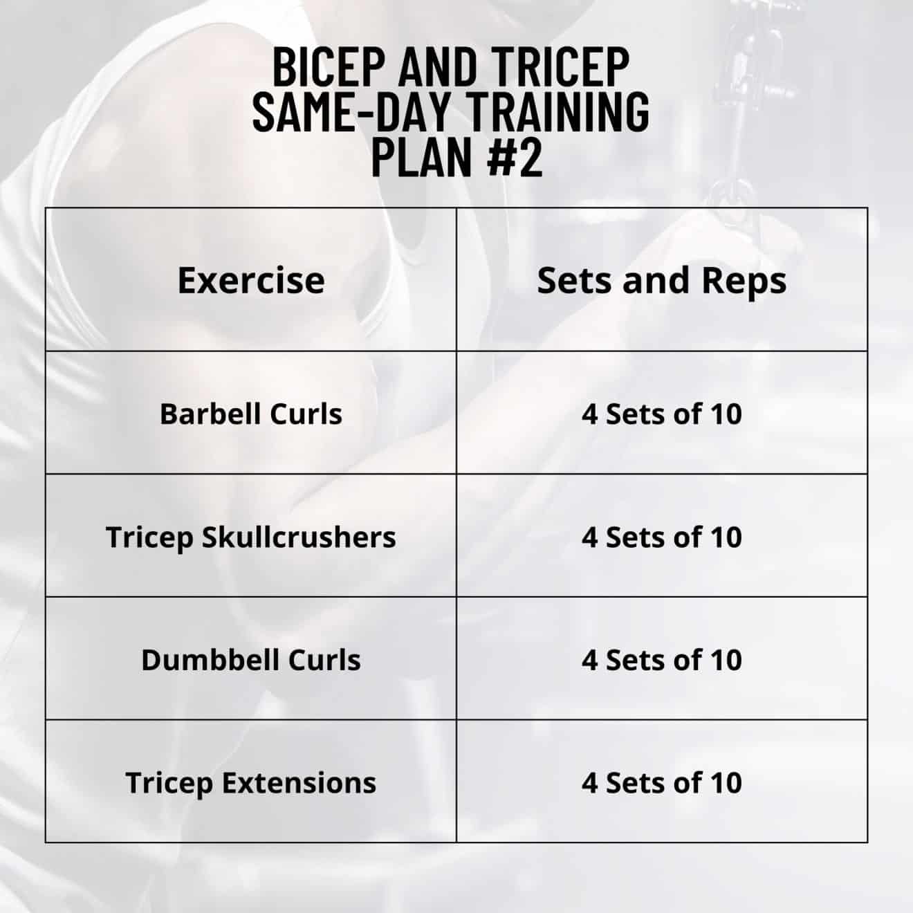 Biceps and Triceps On the Same Day: Build Huge Arms Quickly